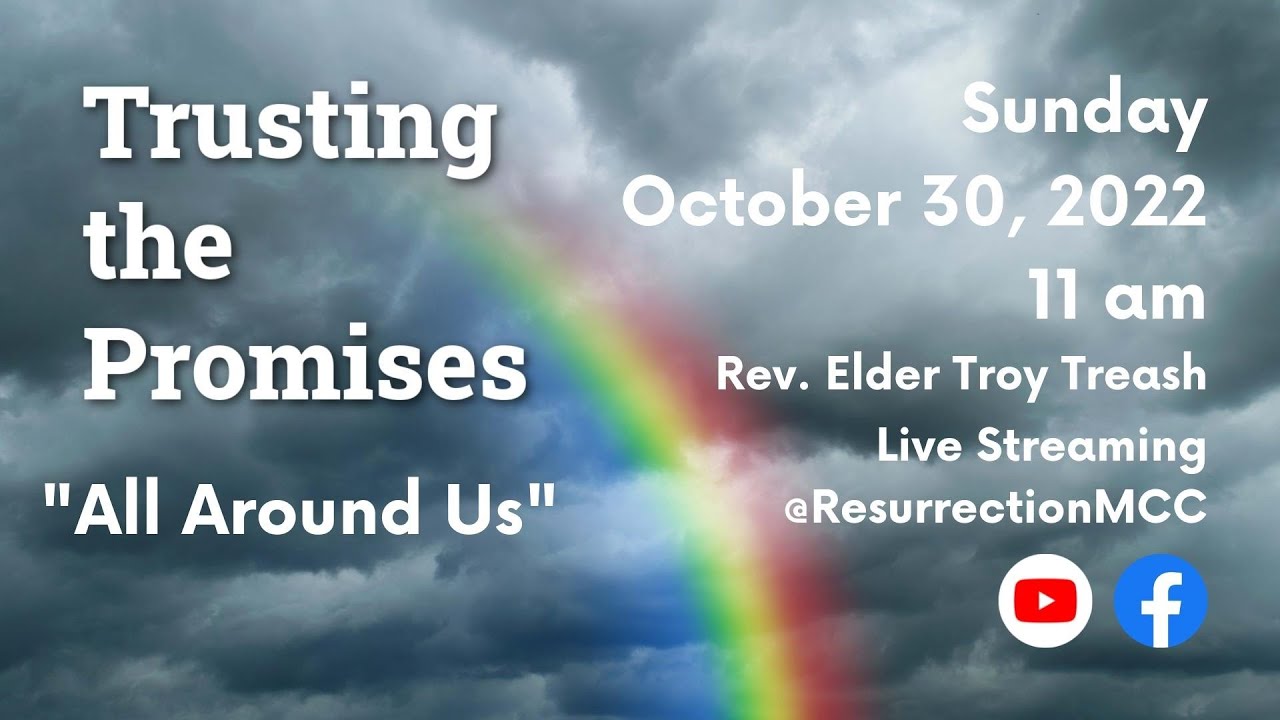 October 30th, 2022 - Resurrection MCC Sunday Service - YouTube