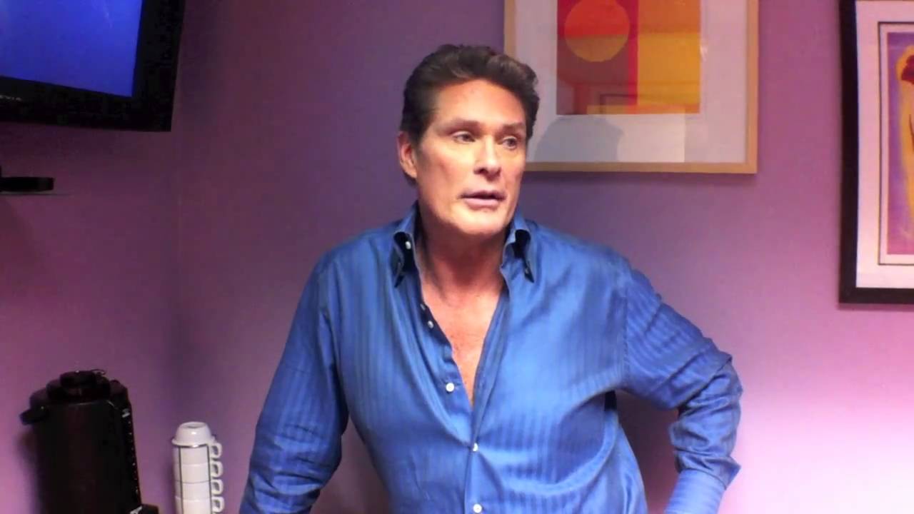 A Day With The Hoff - YouTube