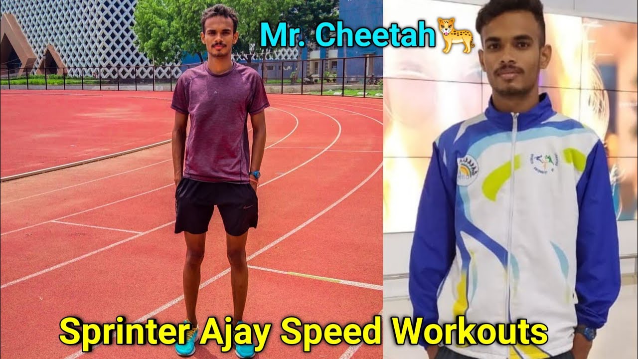 Speed Workouts feat.Sprinter Ajay|Gujarat ka Cheetah 🐆|Run Till Death ...