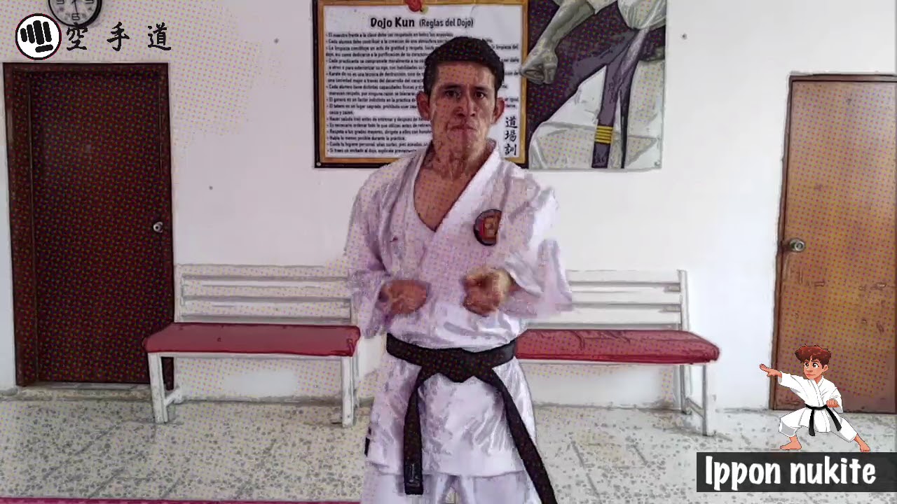 👊 Ippon nukite / Técnicas de Karate Do - YouTube
