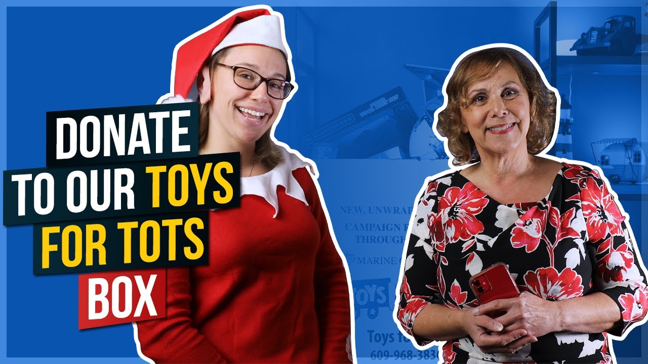Donate to Our 2021 Toys for Tots Box - YouTube