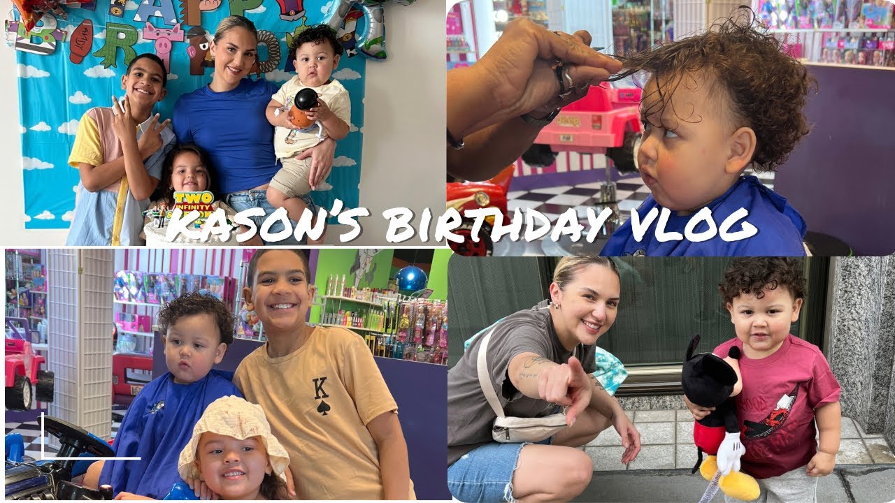 KASON TURNS 2 + 1ST HAIRCUT - YouTube