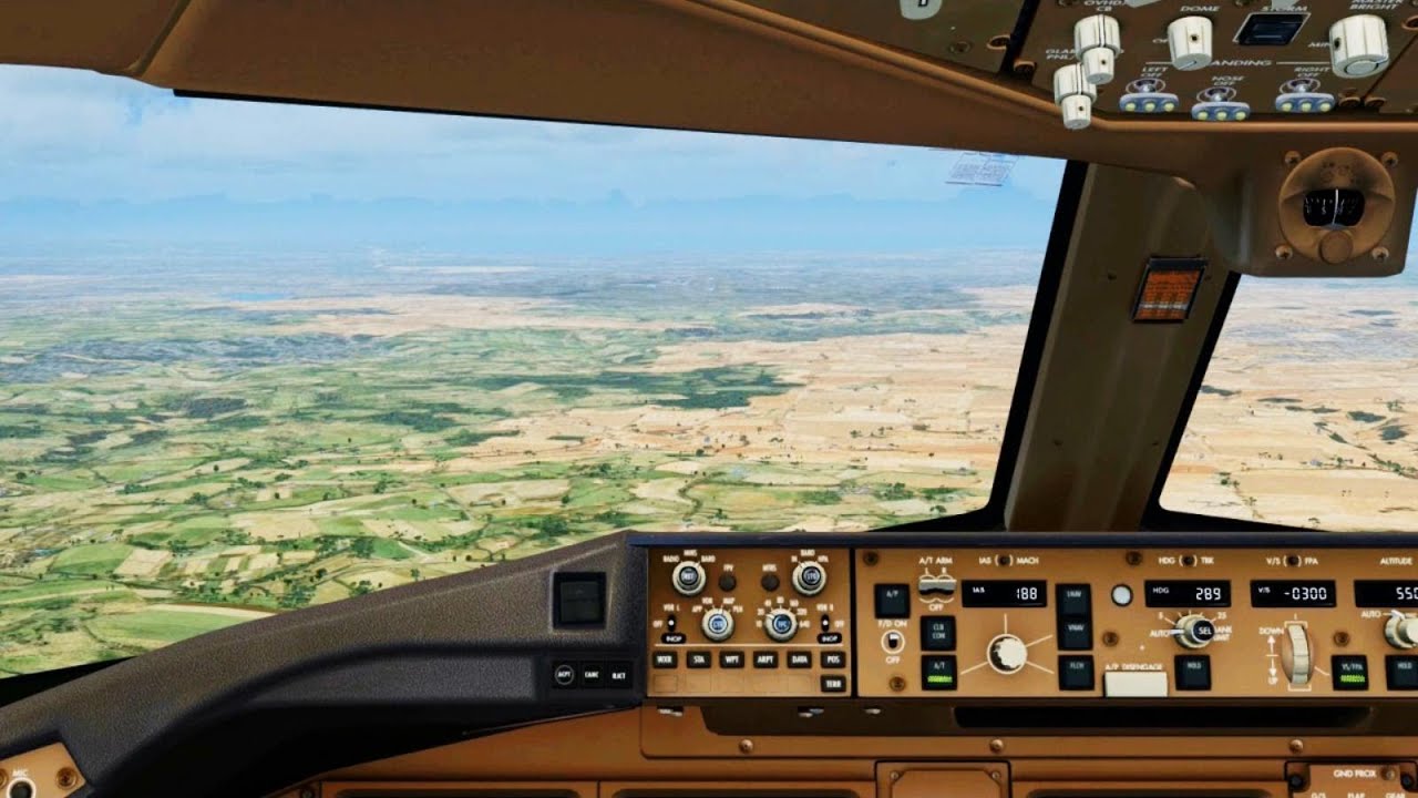 Emirates Boeing 777 Landing @ Melbourne ( Cockpit ) ( HD ) - YouTube