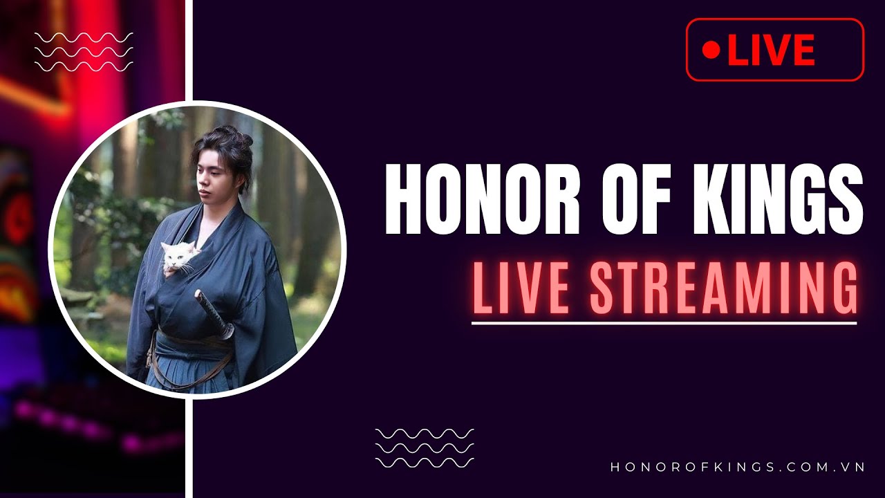 Honor Of Kings | Rank Đầu Mùa 7 🔴 Huy Gồm Stream Vương Giả Vinh Diệu - YouTube