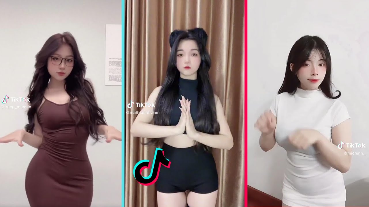 Tiktok Gái Xinh Tổng Hợp Gái Xinh Nhảy Tiktok Cực Hot P4 Tiktok