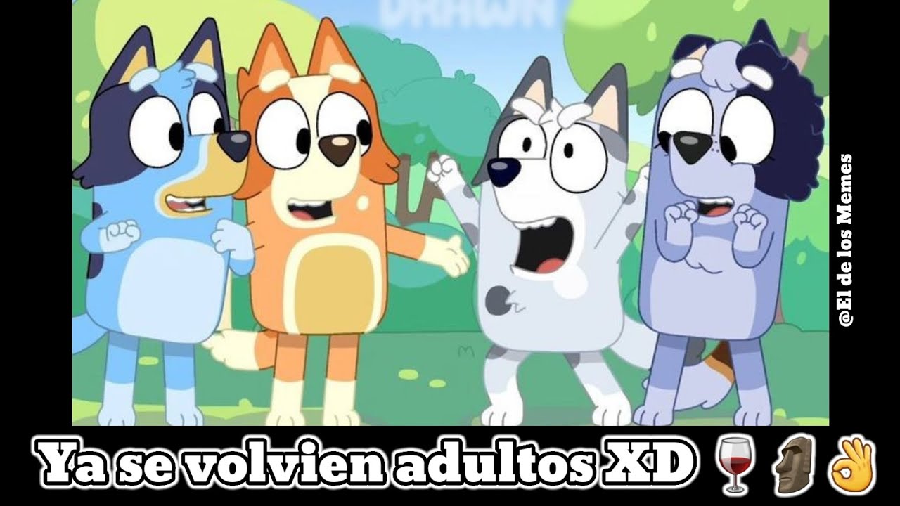 Los Momentos Mas Divertidos De Bluey Youtube