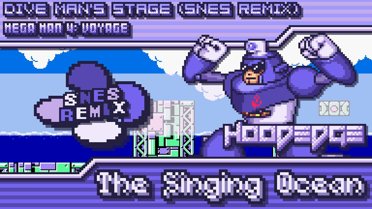 Mega Man 4: Voyage - The Singing Ocean ~ Dive Man's Stage (SNES Remix ...