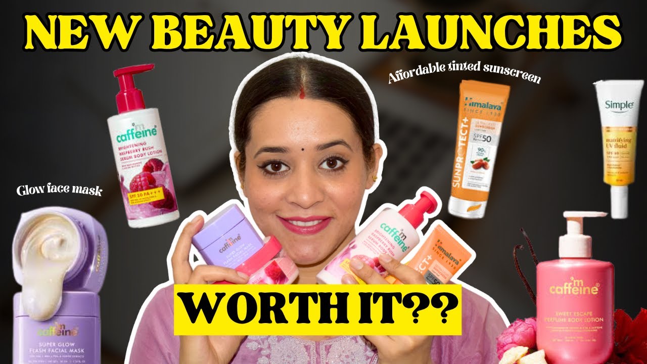 Are these new beauty launches WORTH IT? Mcaffeine raspberry body scrub ...