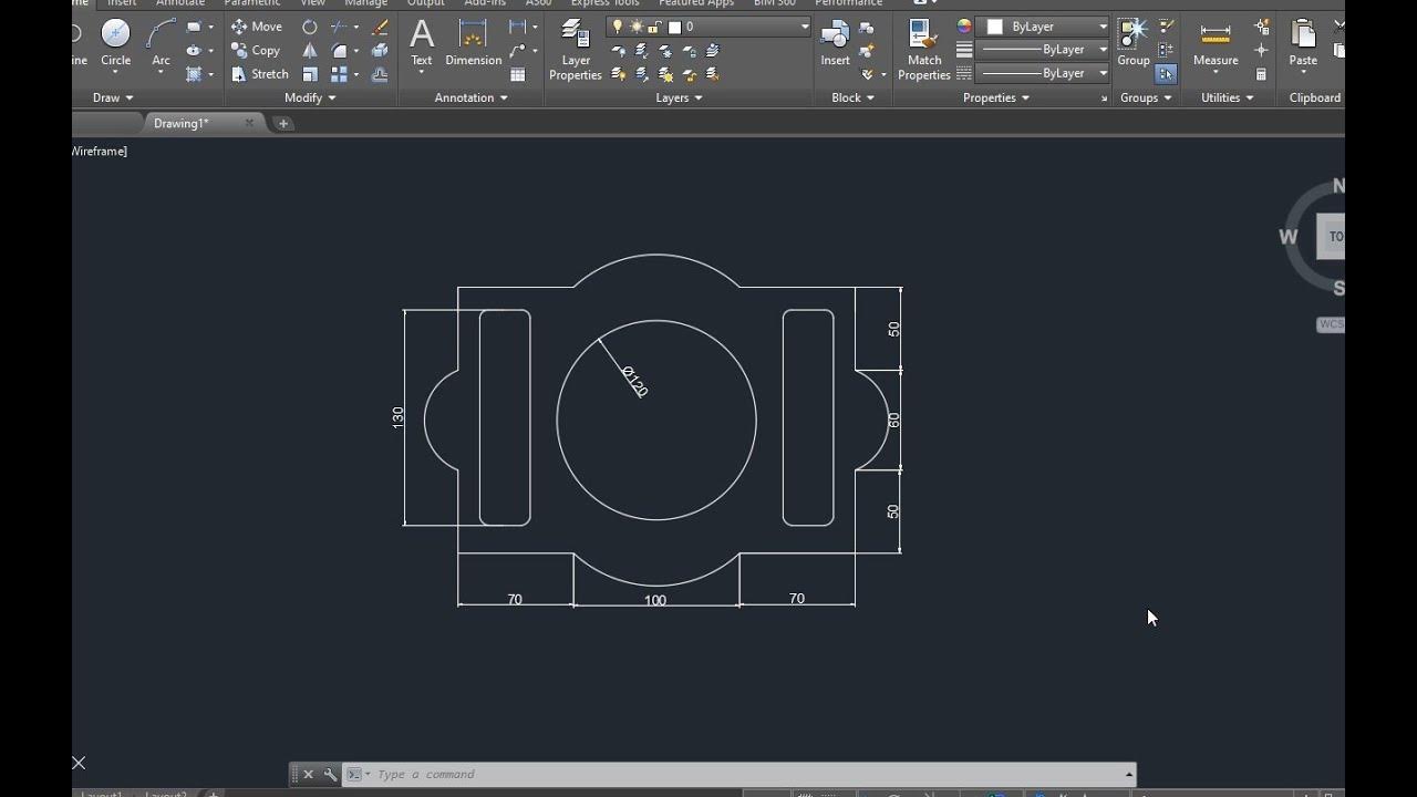Chapter - 17| How to do 2D Design in AutoCAD #autocad2d #autocad3d # ...