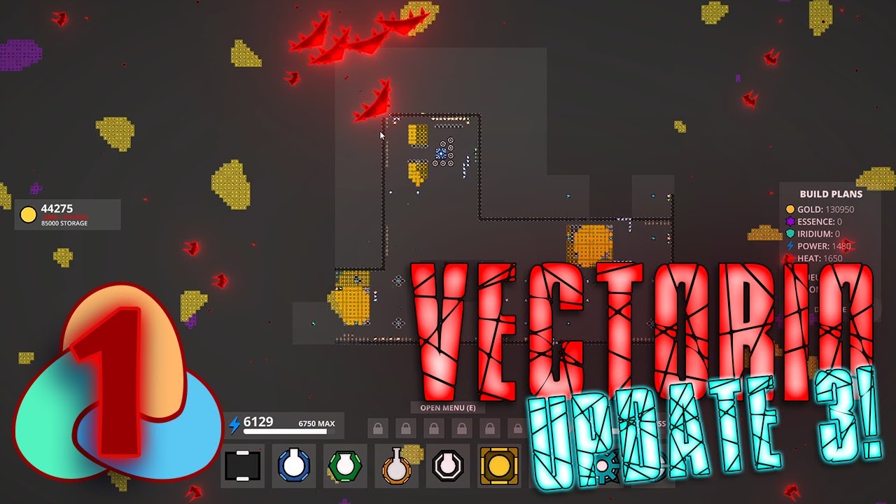 Vectorio Update 3 - Mindustry meets Shapez.io minus the Factorio aspects - Lets Play Ep 1 - YouTube