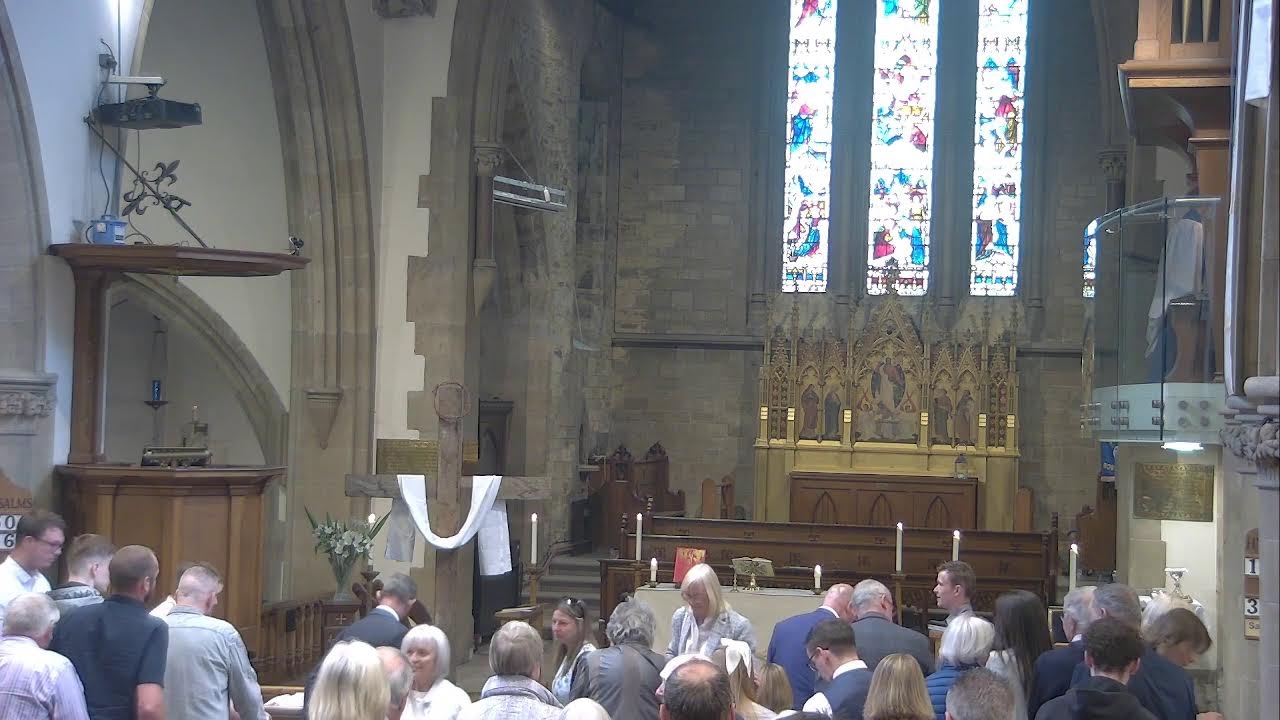 St Mary's church Boston Spa Communion and Christenning 18th May 2025 ...