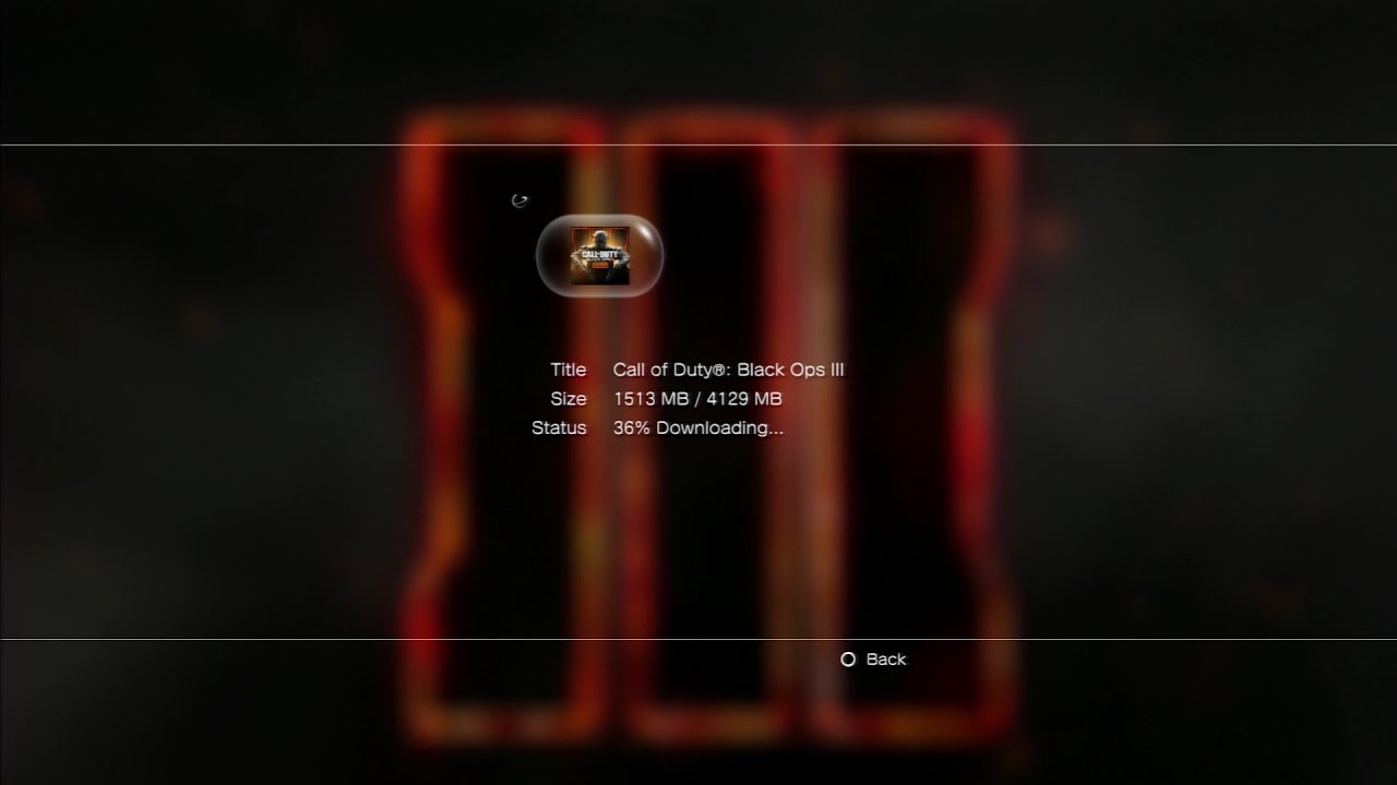 Menu del Bo3 en ps3 - YouTube