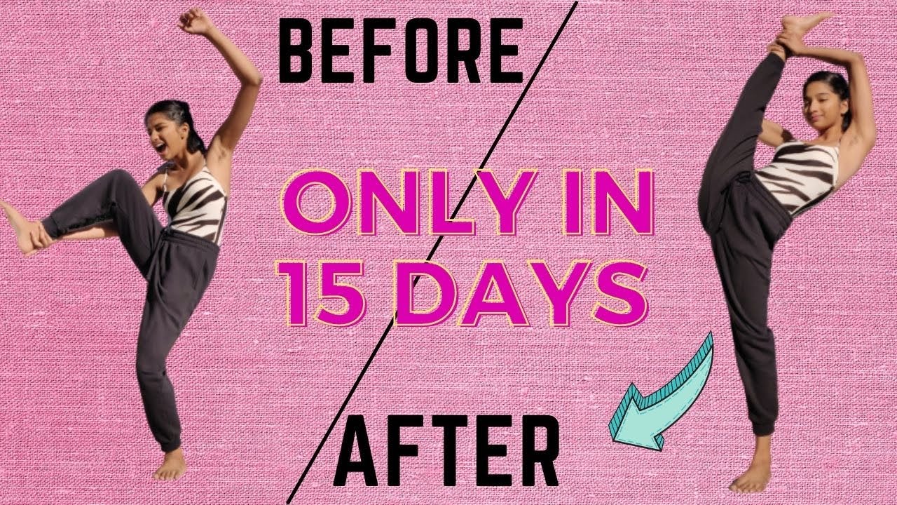 How to do LEG HOLD/STANDING SPLIT Iin 15 days | Macrobotra - YouTube