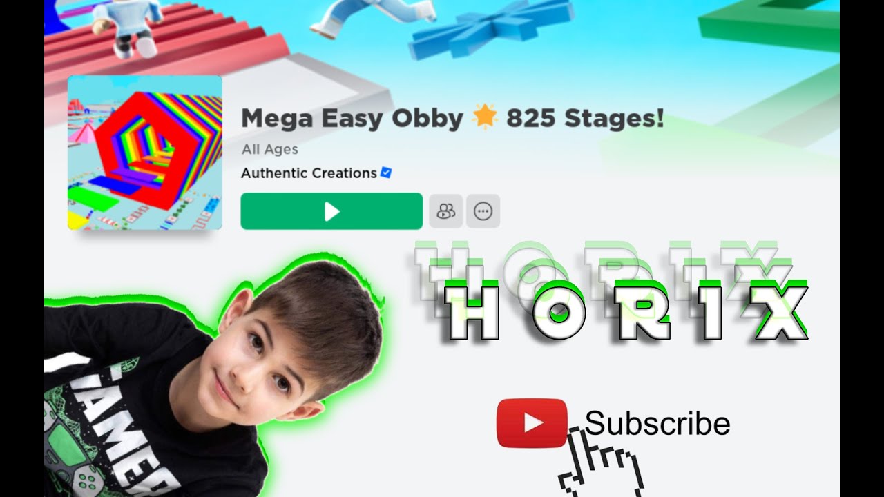 Mega Easy Obby! - Roblox - YouTube