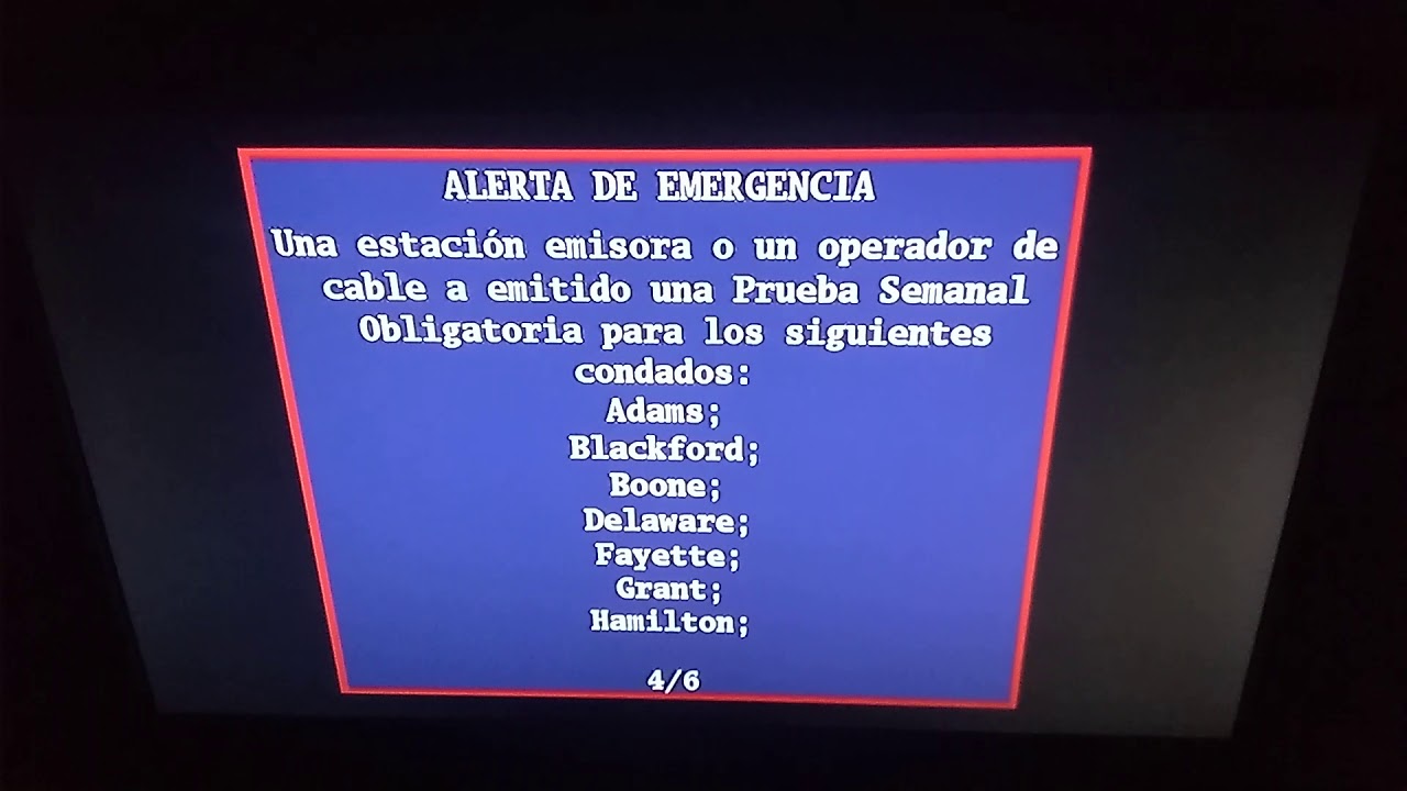 EAS #228: Required Weekly Test - Indiana (7/12/2019) (Comcast) - YouTube