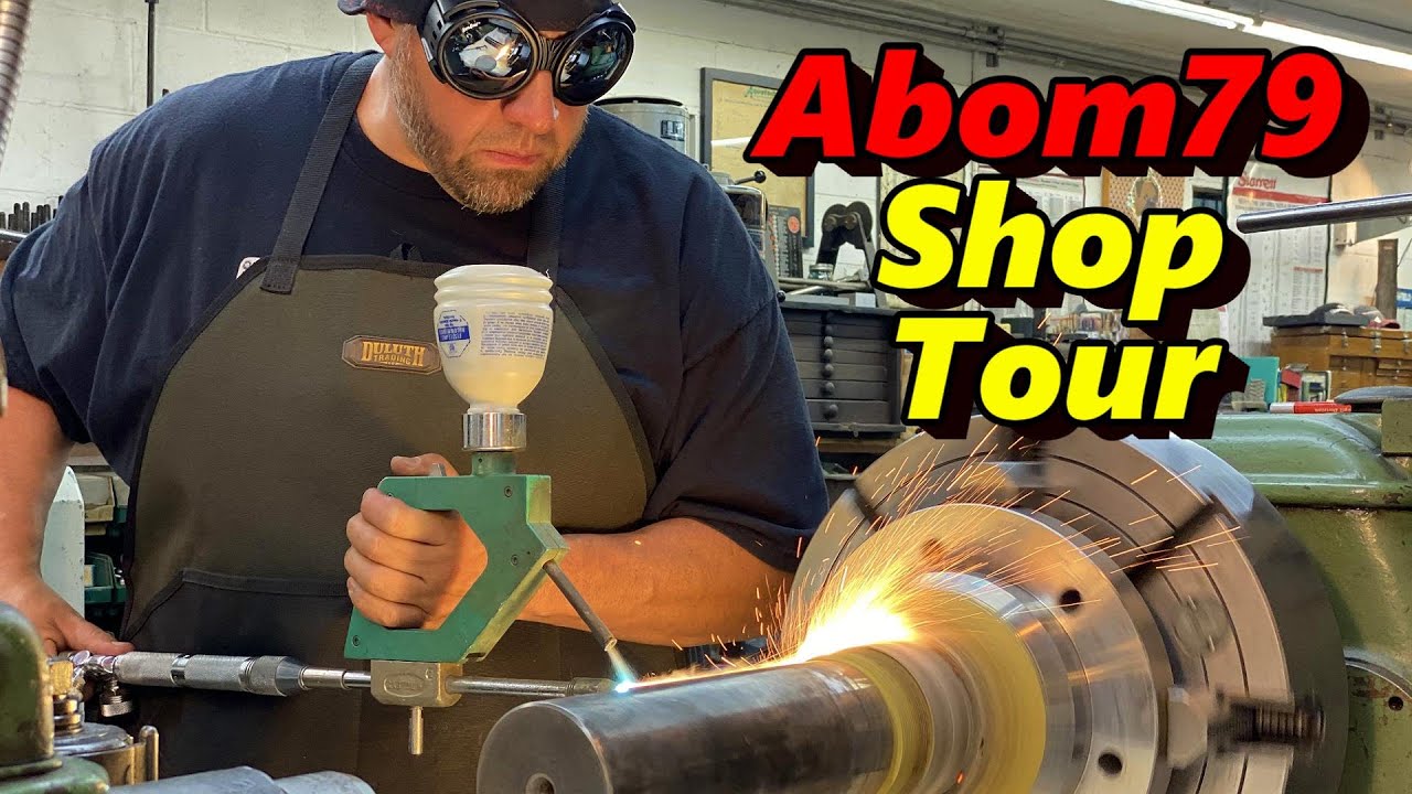 Welcome to My Machine Shop Pt.2, Abom79 Shop Tour - YouTube