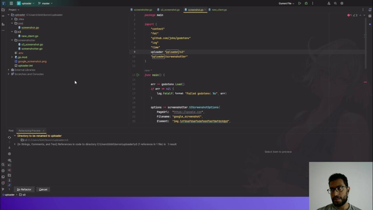 [Golang] Screenshot Tool with Chromedp and Echo - YouTube