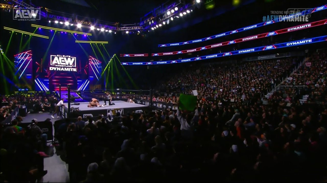 AEW Dynamite New Stage Set Designs Revealed | AEW Dynamite Set New Look ...