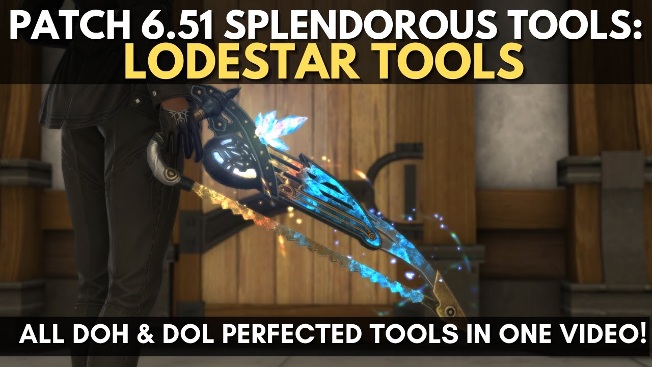 Patch 6.51 Splendorous Tool Showcase: Lodestar Tools - YouTube