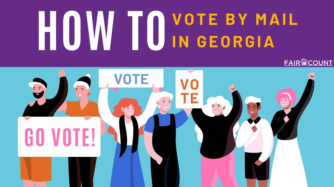 Voting by mail/absentee ballot in Georgia - YouTube