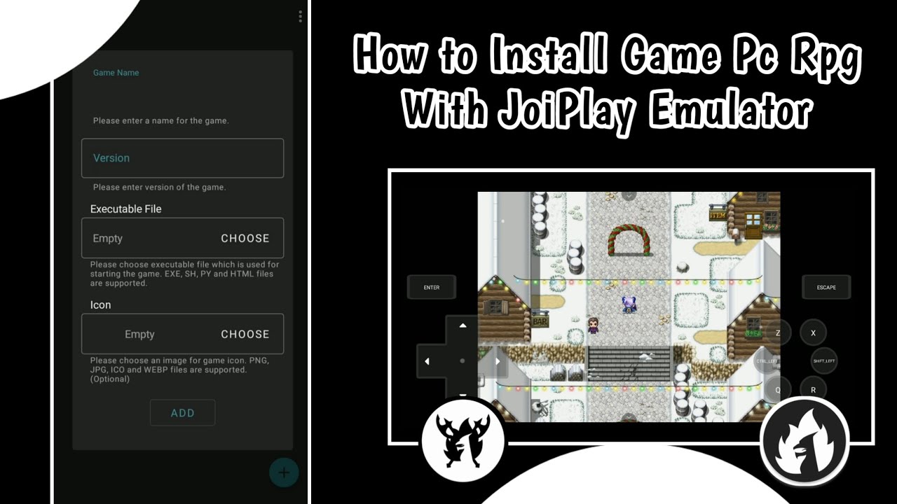 Cara menginstal game pc rpg dengan JoiPlay Emulator - YouTube