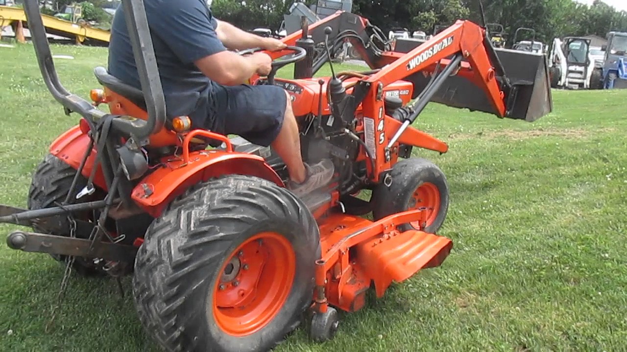 Kubota B7100 - YouTube