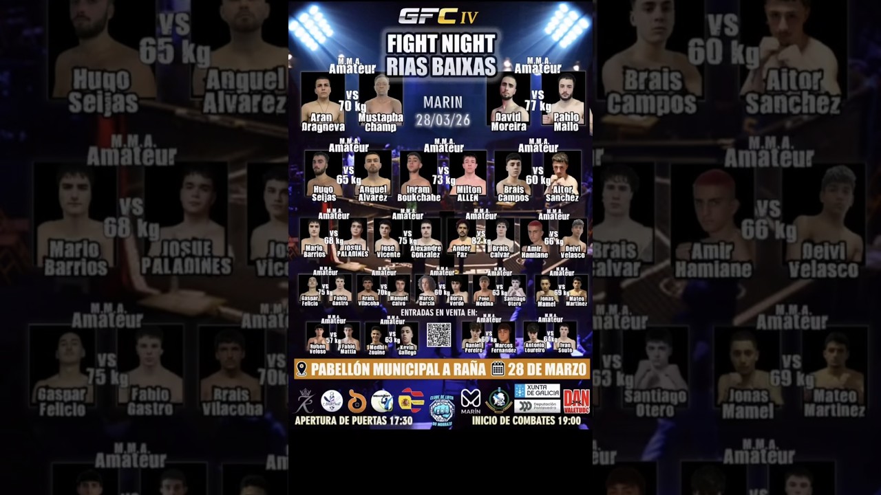 combate 13. IV Velada Rias Baixas Fight Night - YouTube