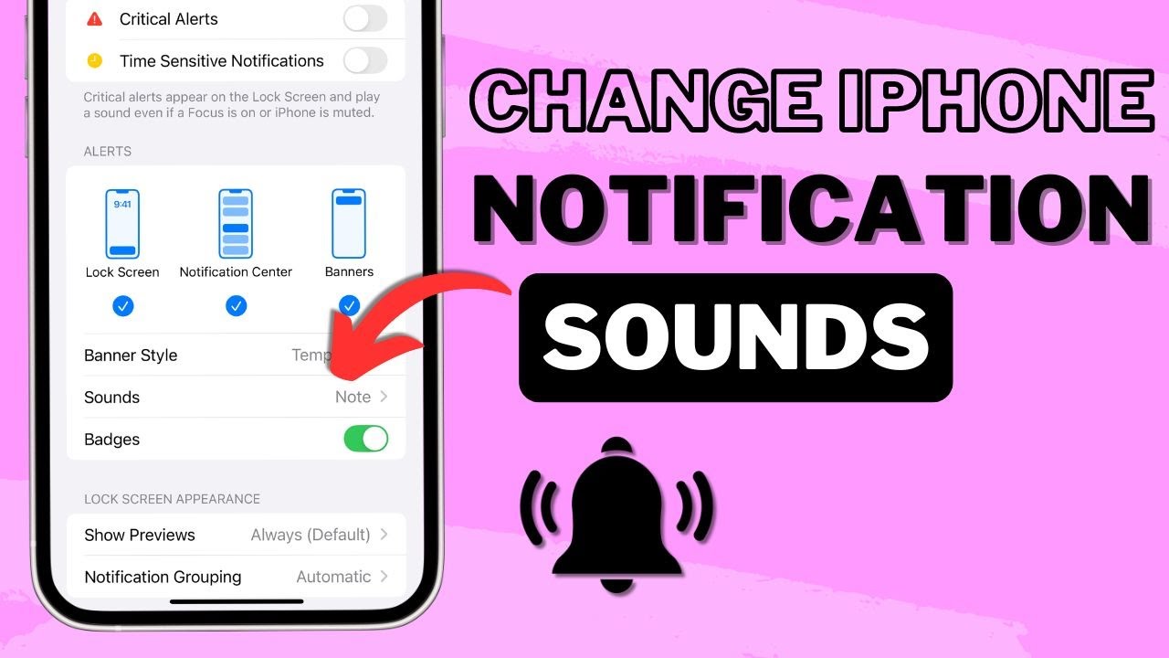 How To Change Notification Sounds On iPhone (Quick & Easy) - YouTube