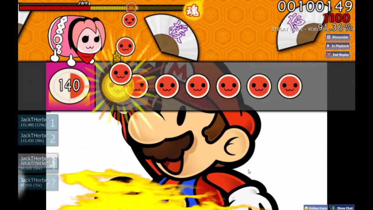 Osu! - Taiko - Nintendo - Super Mario Bros. (TECHNO remix) - Insane ...