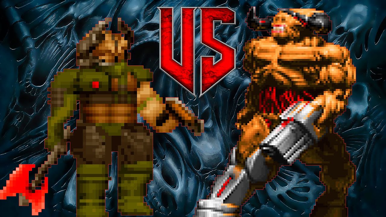 Maraudeur (DOOM Ethernal) vs Cyberdemon - DOOM : Monster Infighting ...
