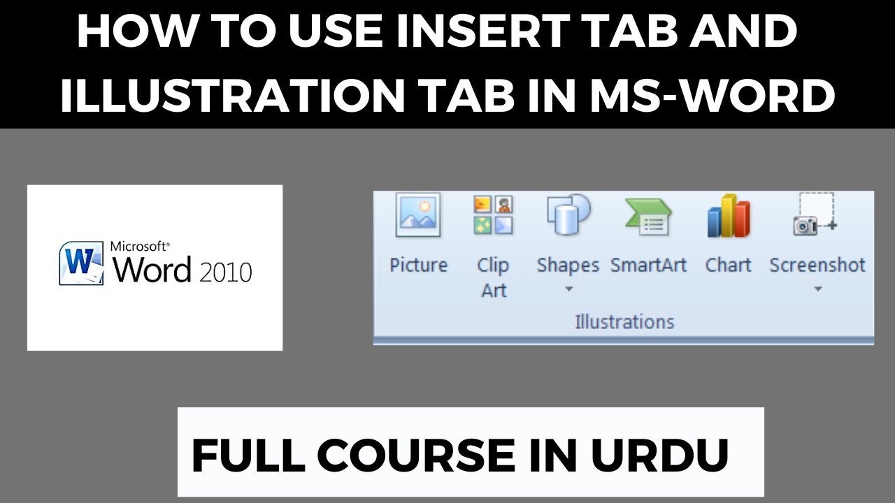 HOW TO USE ILLUSTRATION GROUP IN MS WORD - YouTube