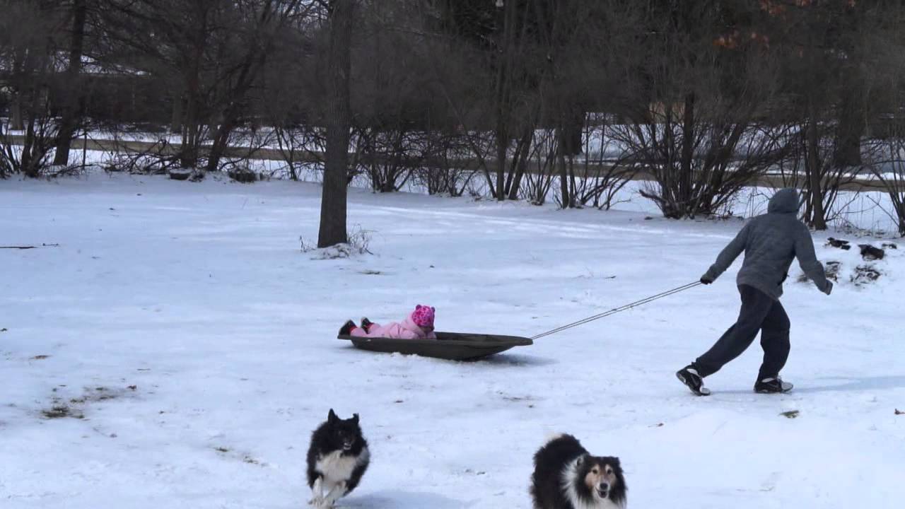 Redneck Sled - YouTube