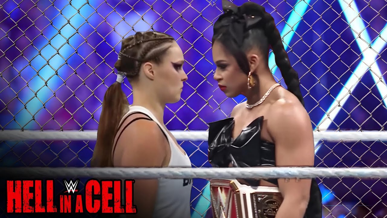Ronda Rousey vs. Bianca Belair - Hell In a Cell - FULL MATCH | WWE Oct ...