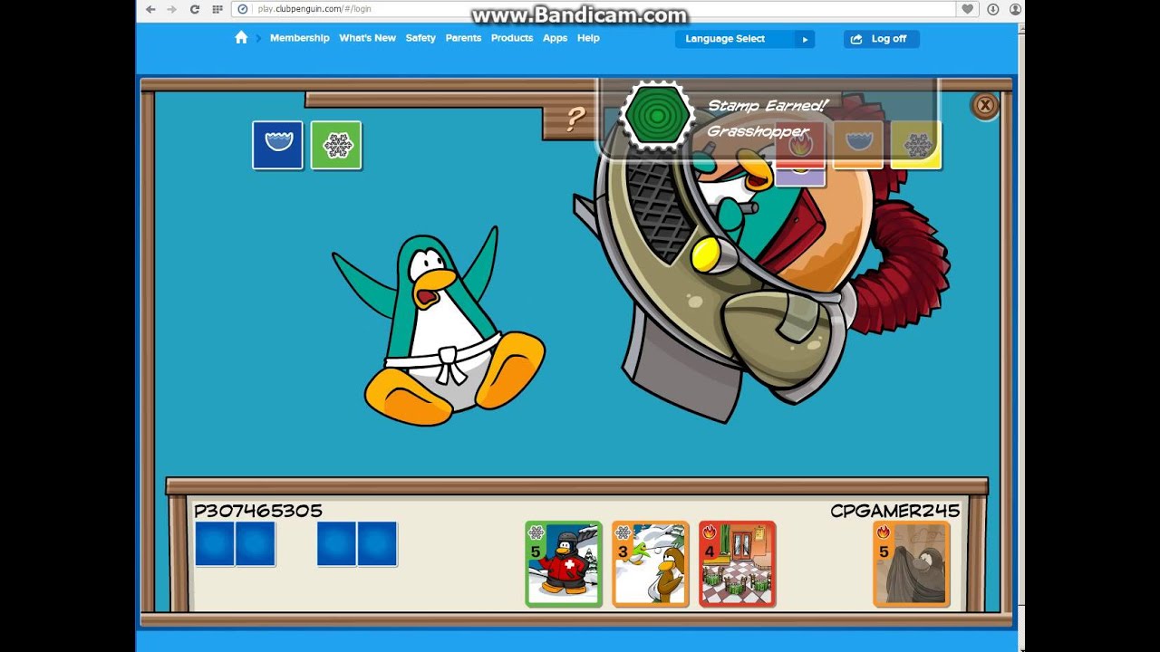 Club Penguin Card Jitsu Walkthrough Part 1 - YouTube