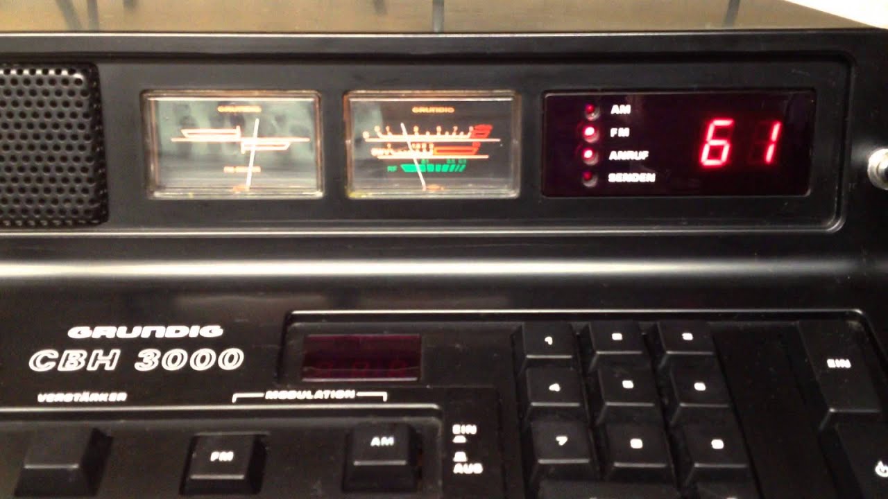 CB Funkgerät CBH 3000 105 Kanäle - YouTube