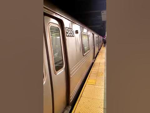 R46 R68 R68A R160A R160B N Q R W trains action at 23rd Street - YouTube