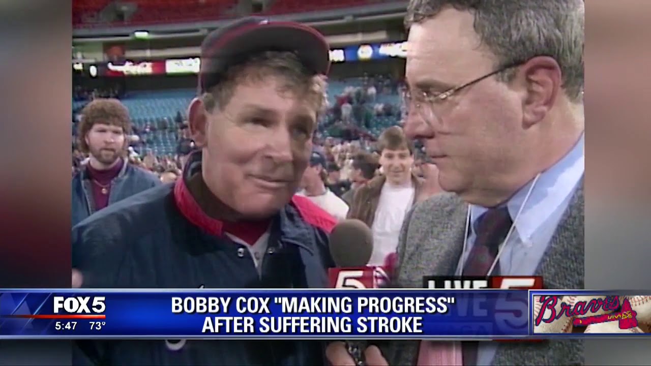Bobby Cox 'making progress' after suffering stroke - YouTube