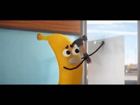 banana smashes window meme - YouTube