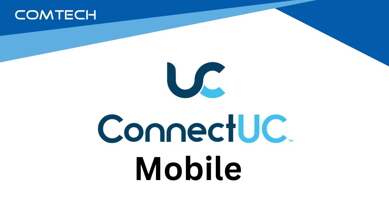 How to Use the Connect UC Mobile App - YouTube