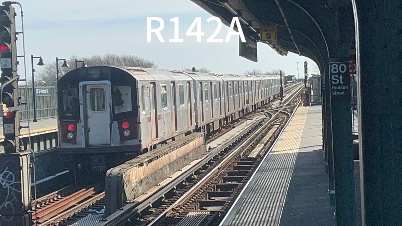 Not in Service R142A at 80th Street - YouTube