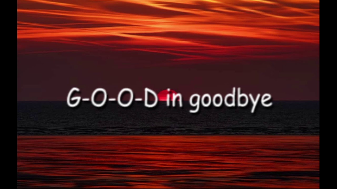 Madison Beer - Good in Goodbye (lyrics) - YouTube
