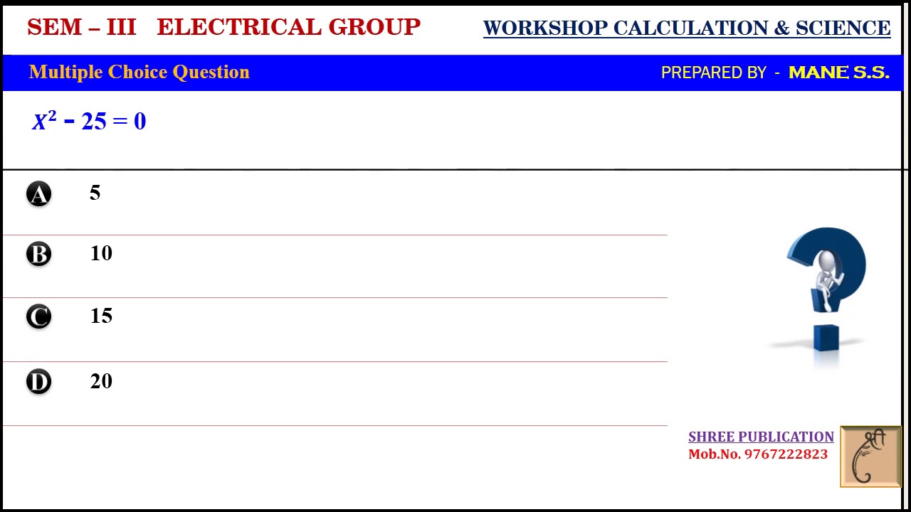 workshop calculation and science - YouTube