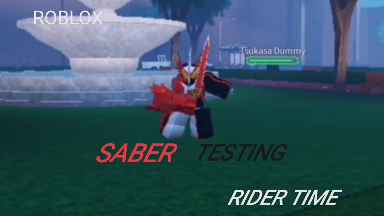 ROBLOX | RIDER TIME | SABER TESTING - YouTube