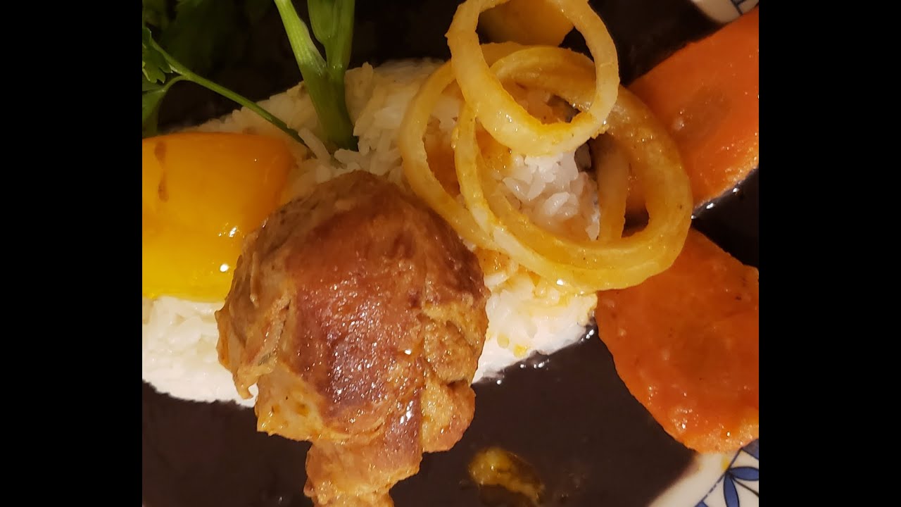 Bon manje Ayisyen ( diri, sospwa, sòs poul) - YouTube