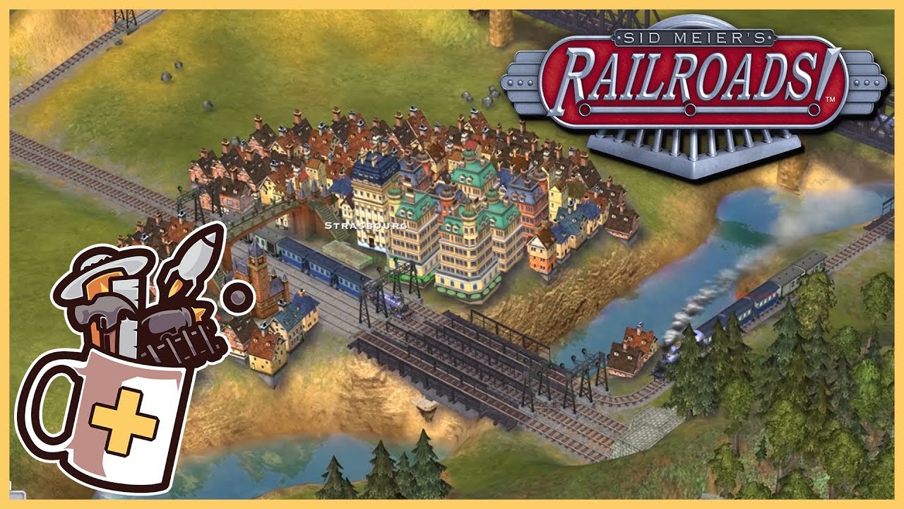 Straight Line Line Challenge | Sid Meier's Railroads! - Let's Play ...