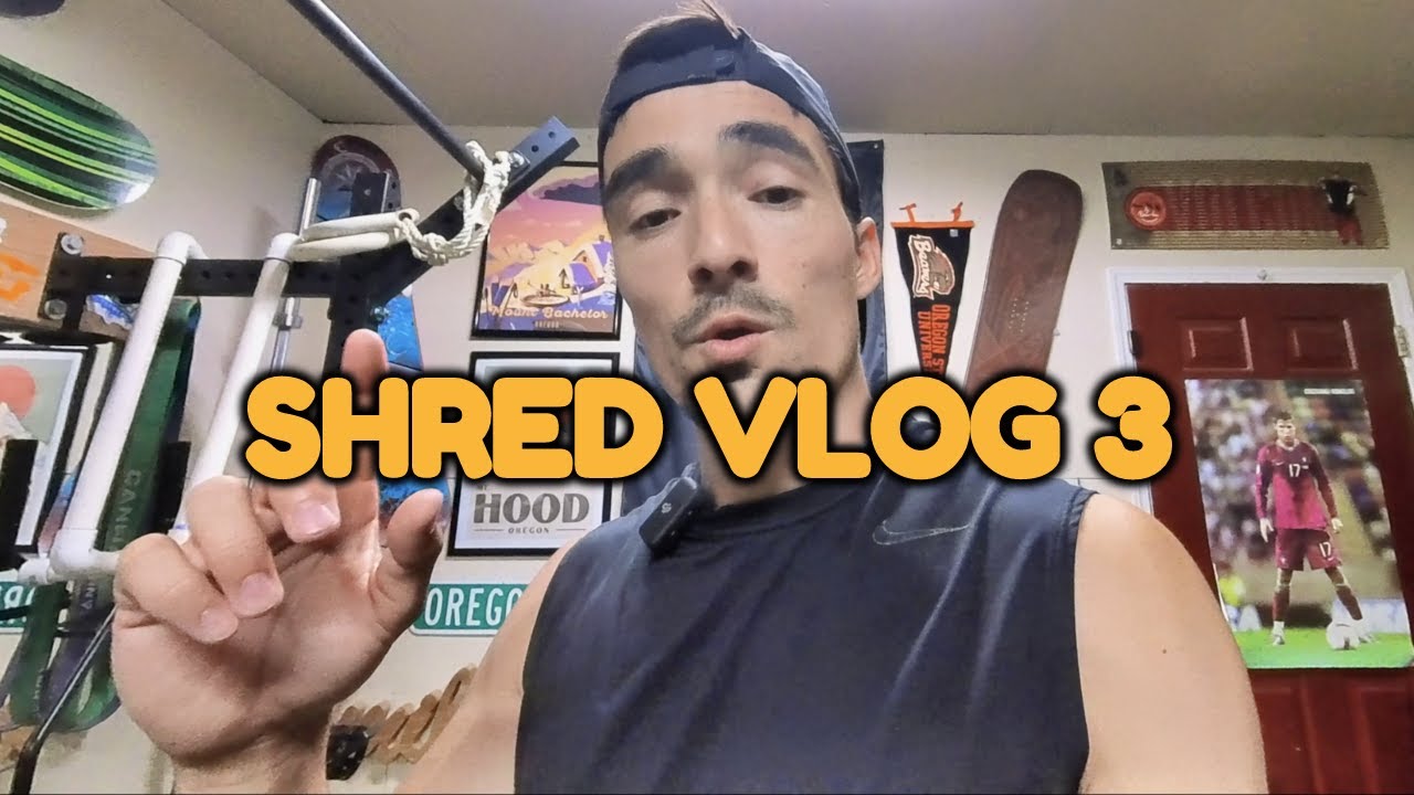 SHRED 3.0 Snowboard Workout Vlog - Vlog 3 - YouTube