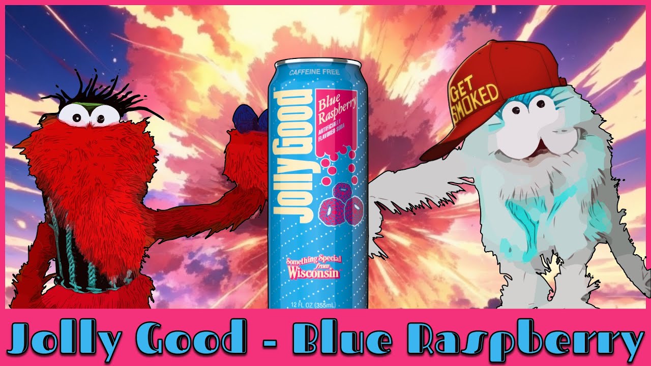 Jolly Good's Blue Raspberry Soda Review - The fizz, flavor, and that ...