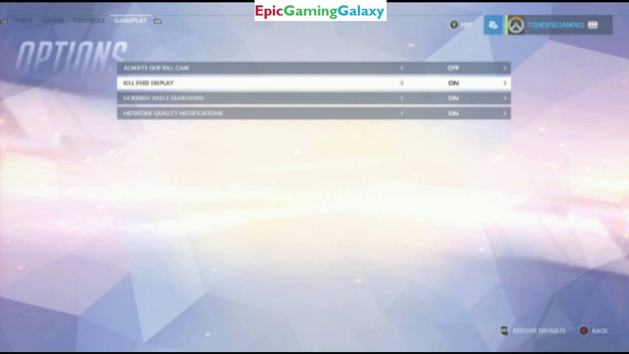 Tutorial For How To Enable The Kill Feed Display Setting In The ...