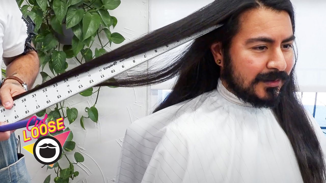 Twenty One Inch Long Hair Gone | AMAZING TRANSFORMATION - YouTube