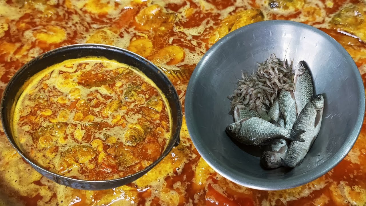 झींगा मछ्ली और दरही मछली Fish Curry बनाने का आसान तरीका | Jinga Fish ...
